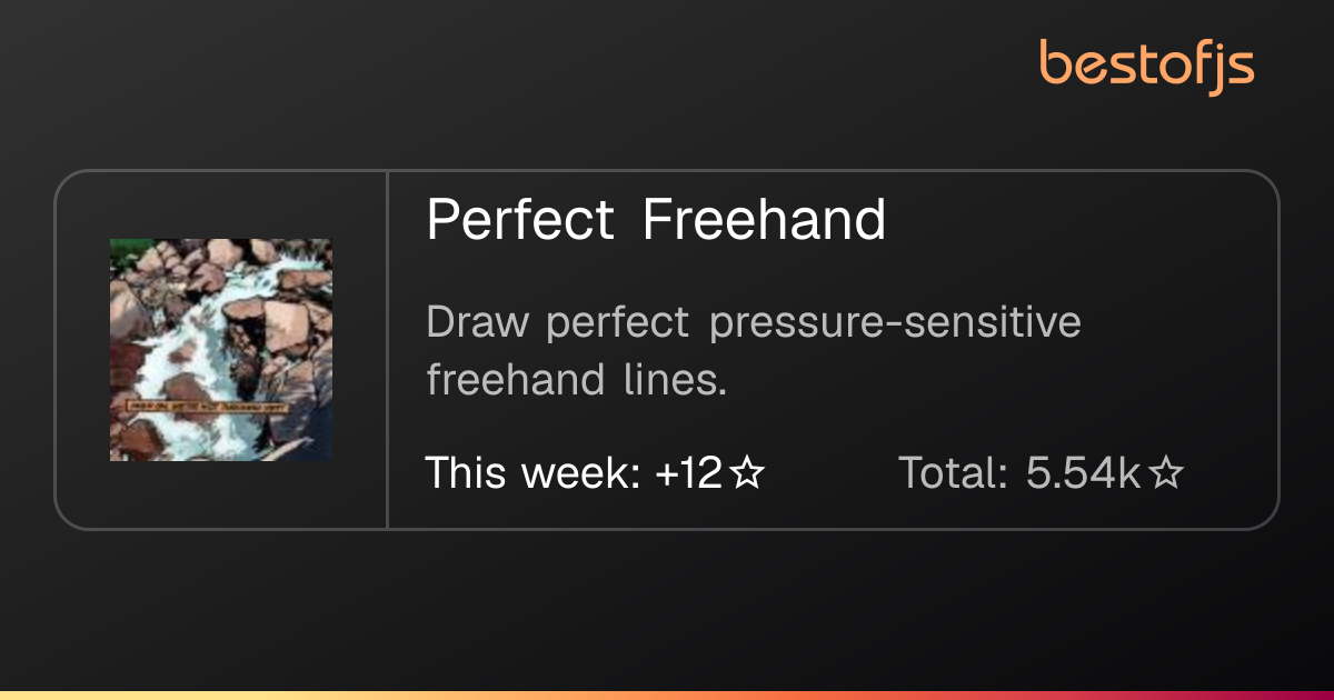 Best of JS • Perfect Freehand