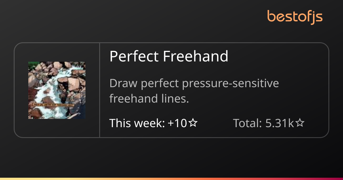 Best of JS • Perfect Freehand