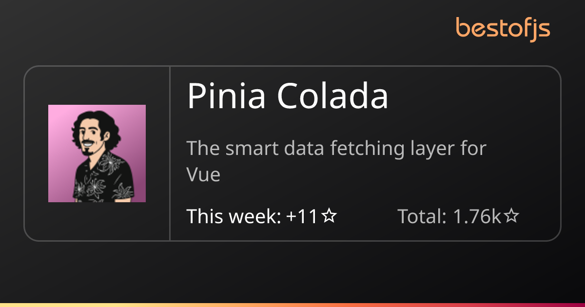 Best of JS • Pinia Colada Best of JS • Pinia Colada