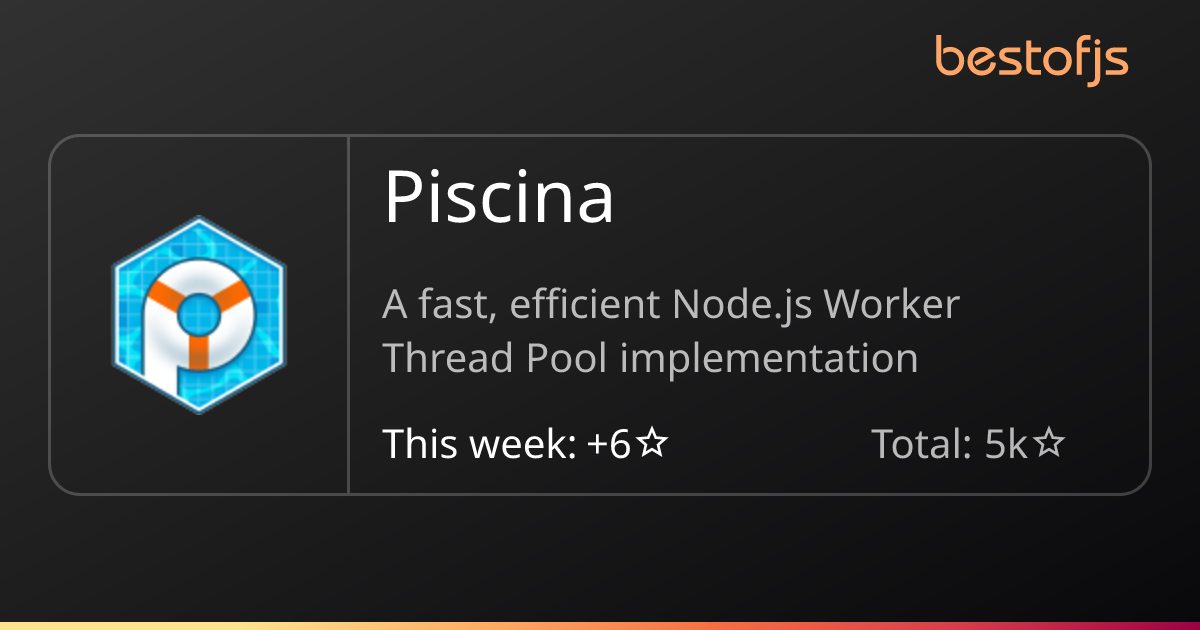 Best of JS • Piscina