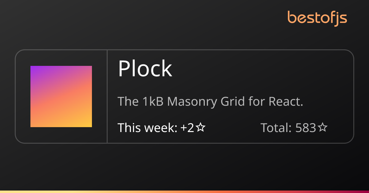 Best of JS • Plock