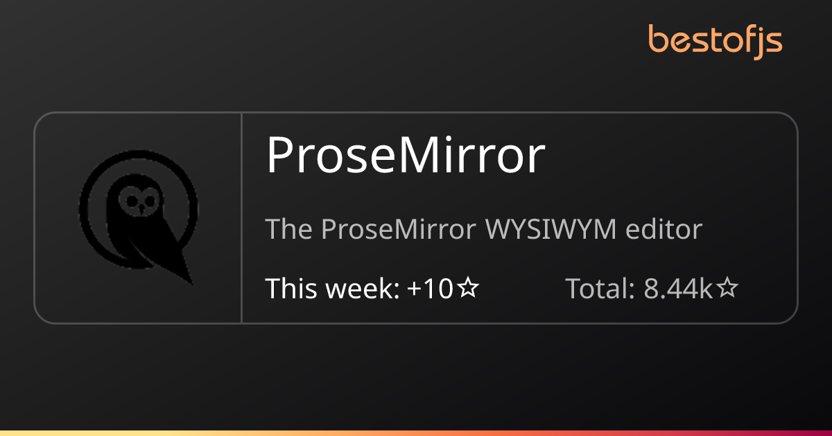 Best of JS • ProseMirror