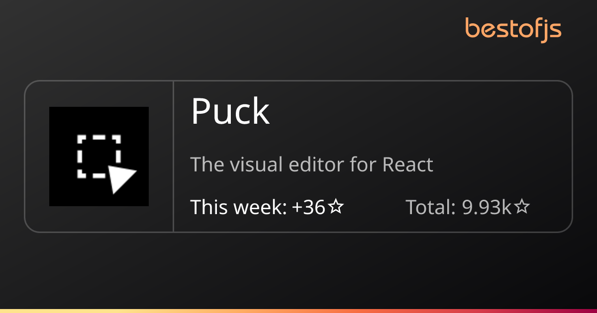 Best of JS • Puck