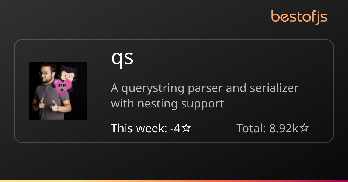 Best of JS • qs