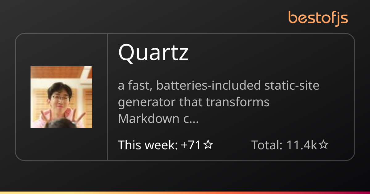 Best of JS • Quartz