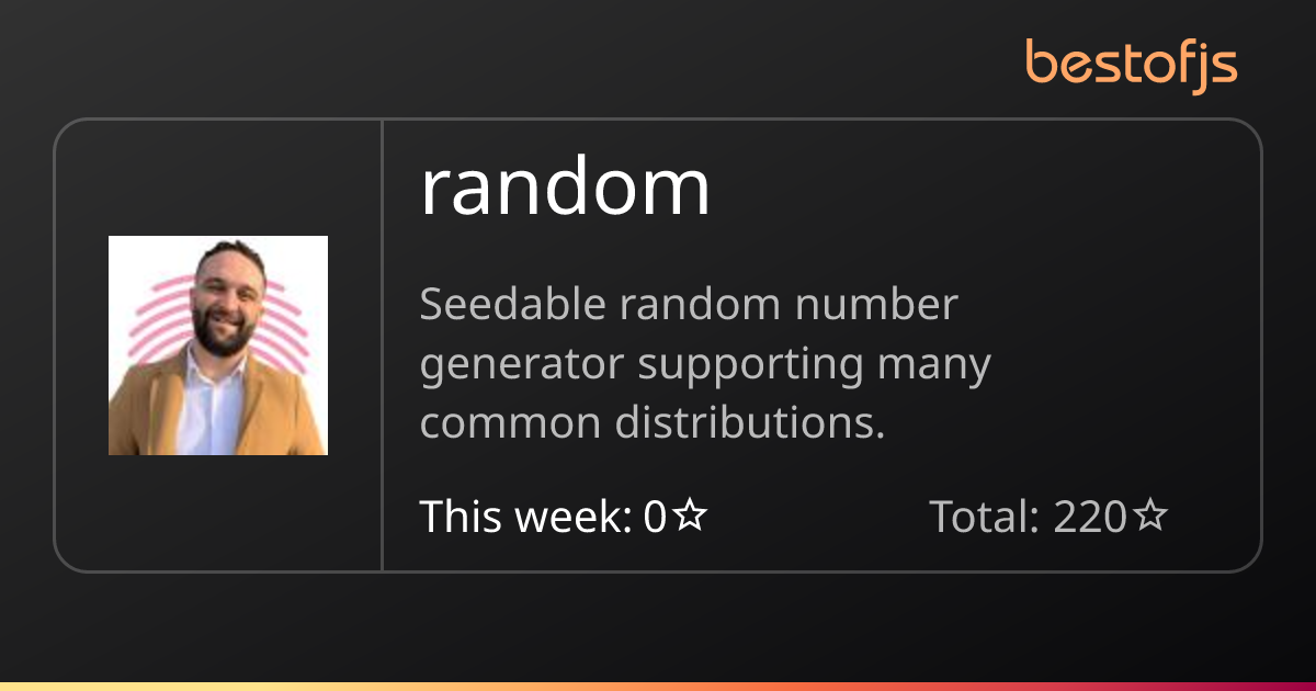 Best of JS • random