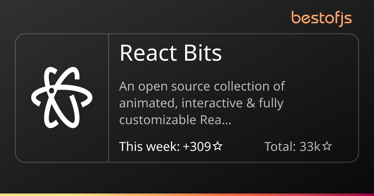 Best of JS • React Bits