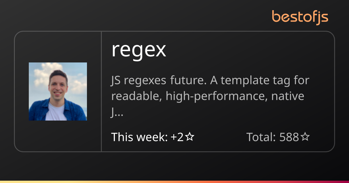 Best of JS • regex Best of JS • regex