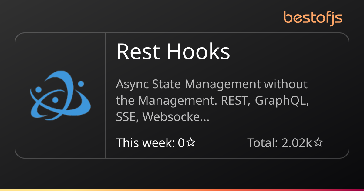 Best of JS • Rest Hooks