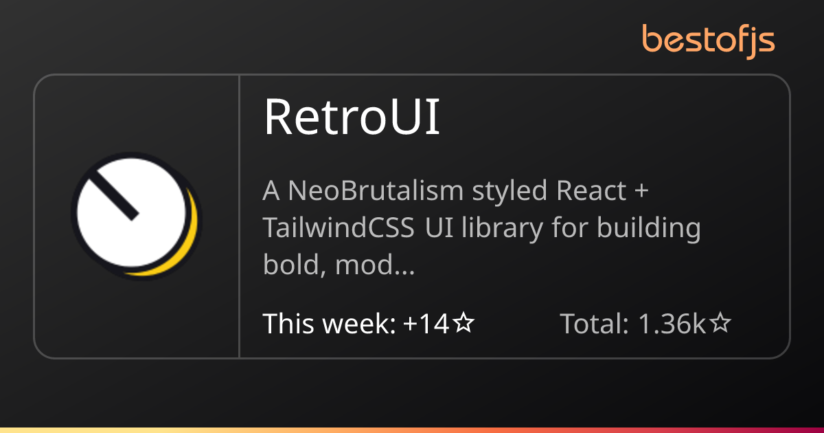 Best of JS • RetroUI