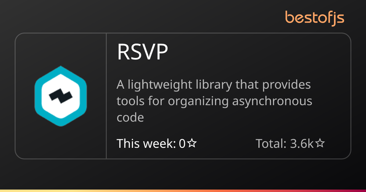 Best of JS • RSVP
