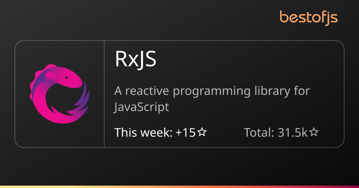 Best of JS • RxJS