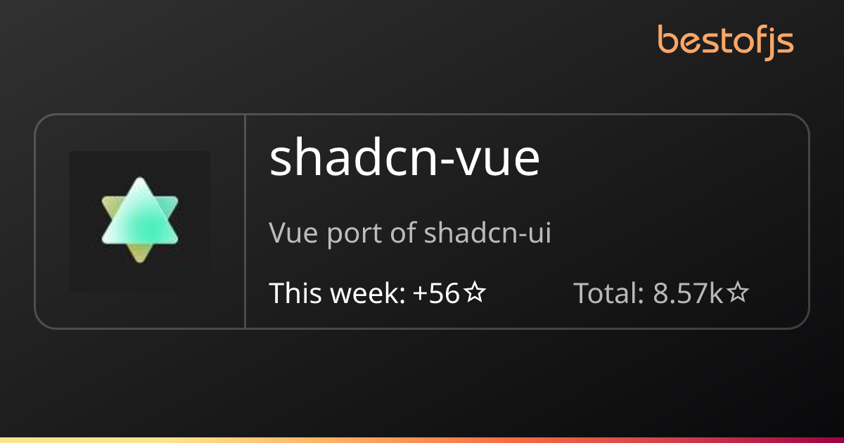 Best of JS • shadcn-vue