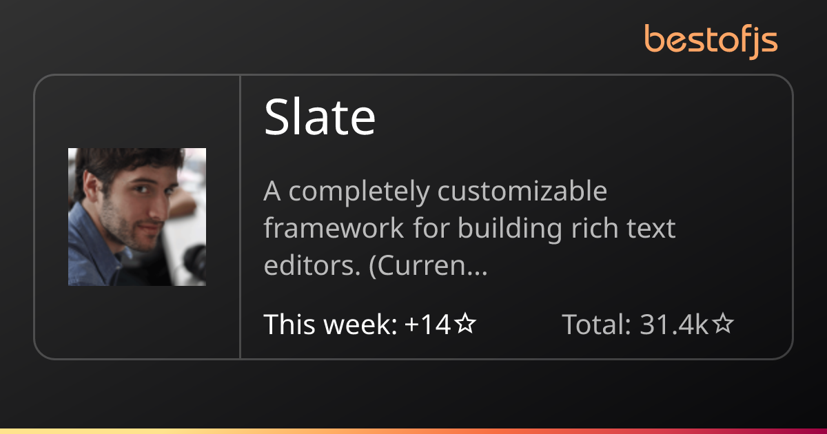 Best of JS • Slate