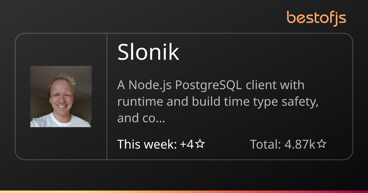 Best of JS • Slonik