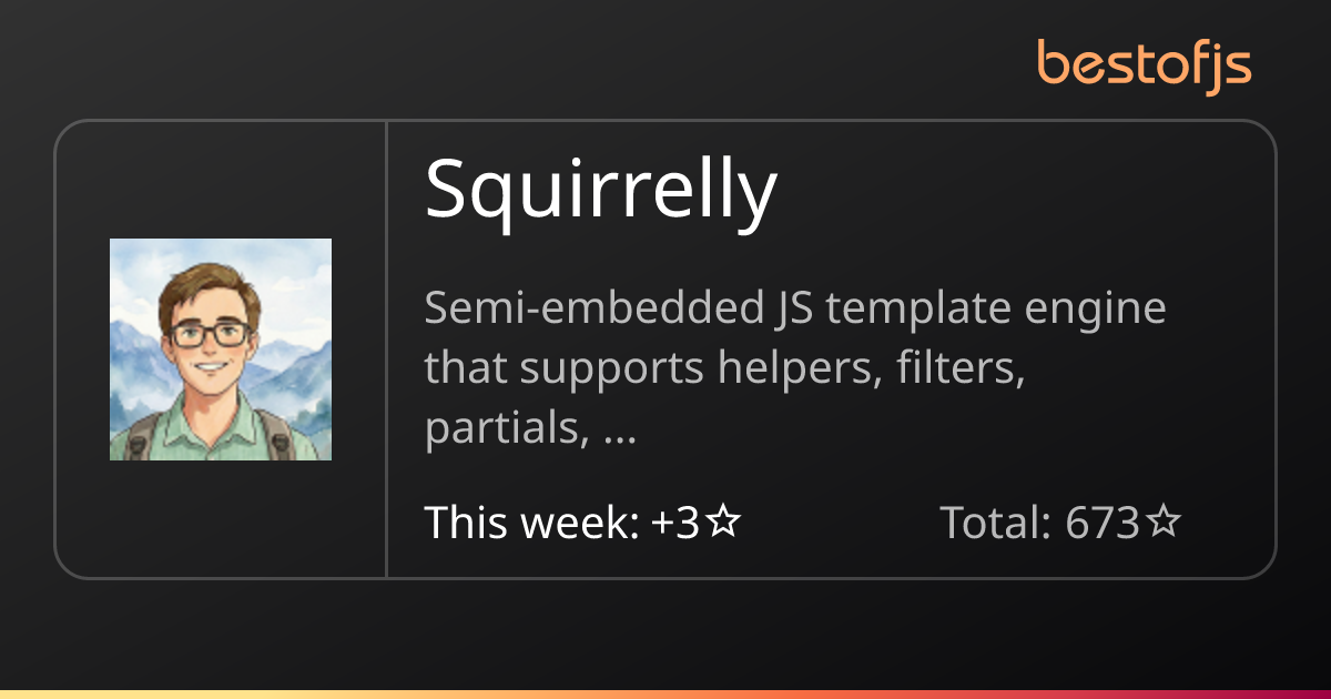 Best of JS • Squirrelly