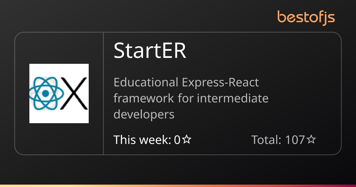 Best of JS • StartER