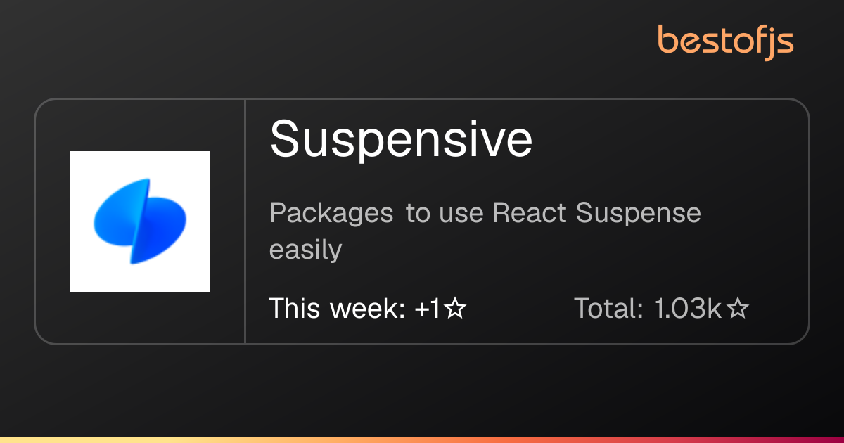 Best of JS • Suspensive
