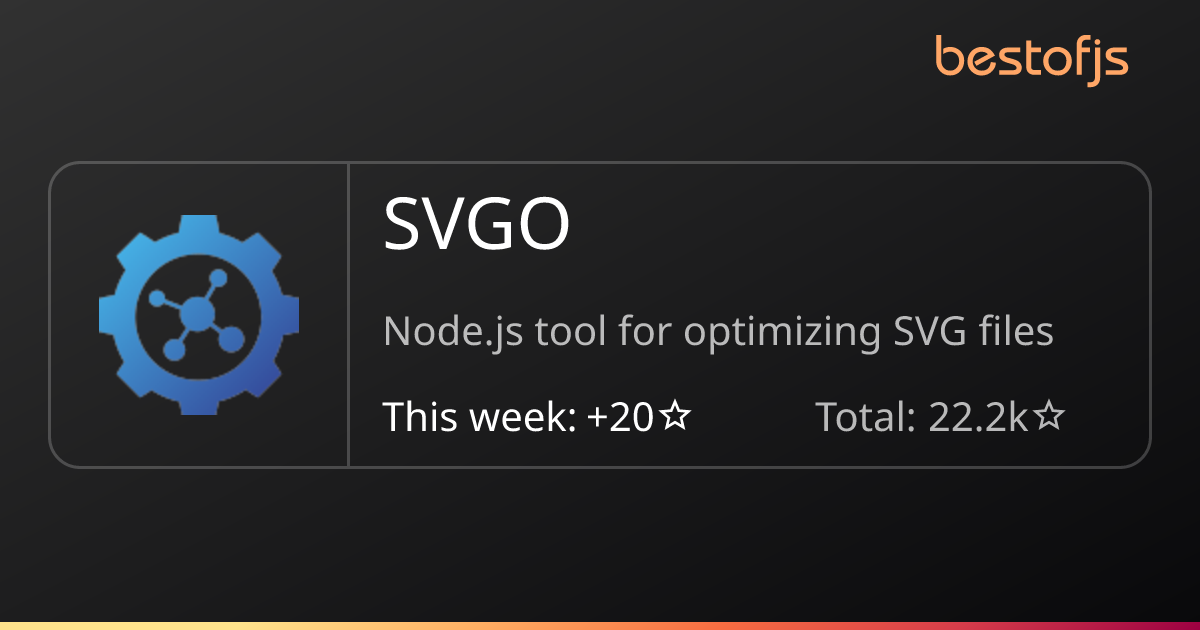 Best of JS • SVGO