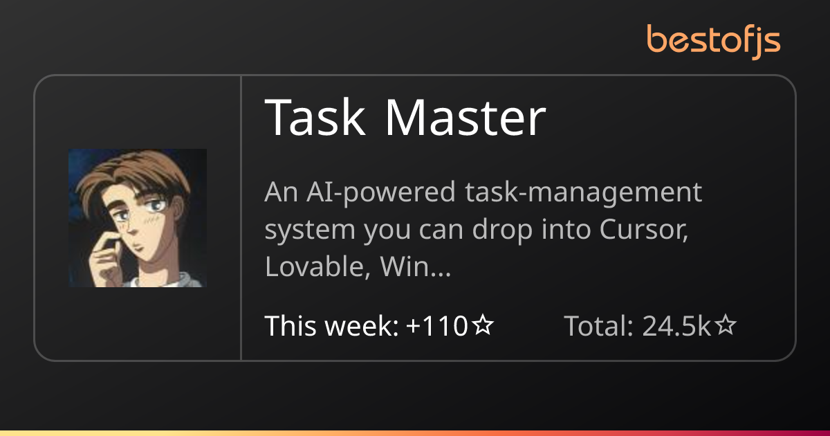 Best of JS • Task Master