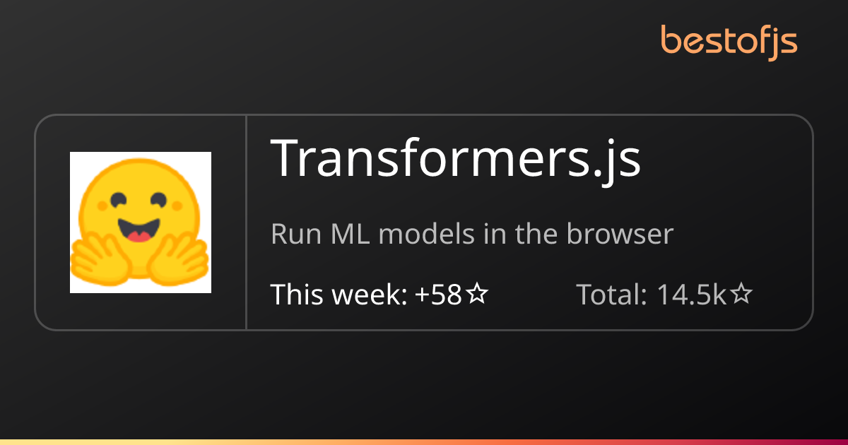 Best Of Js • Transformersjs
