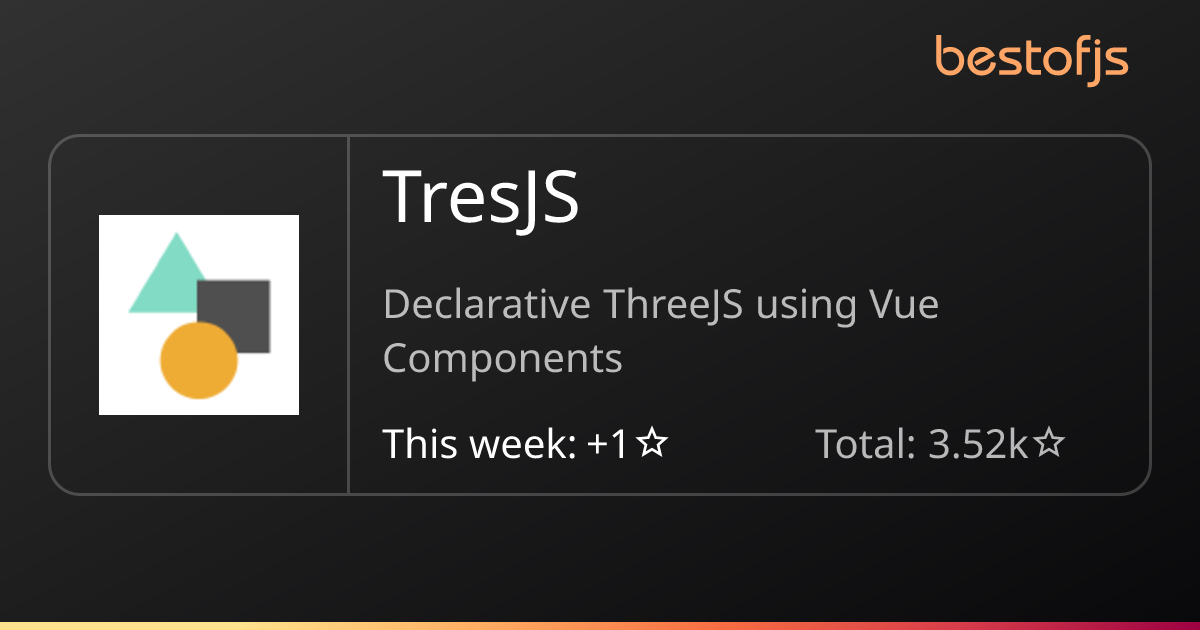 Best of JS • TresJS