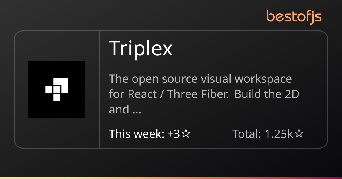 Best of JS • Triplex