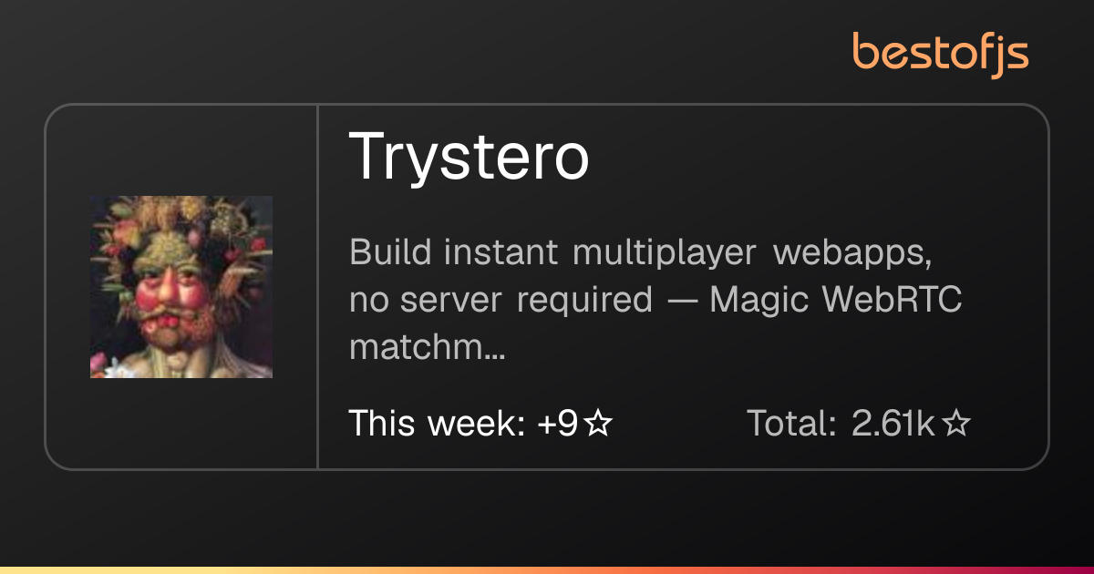 Best of JS • Trystero