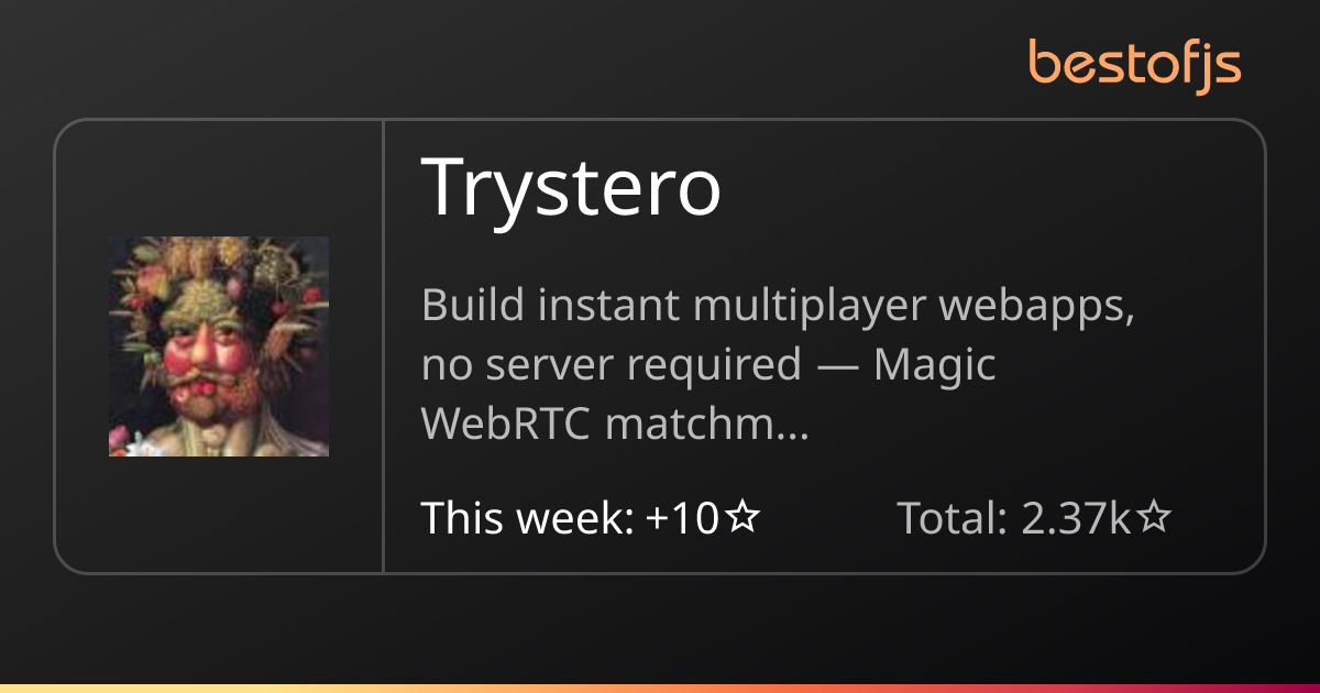 Best of JS • Trystero