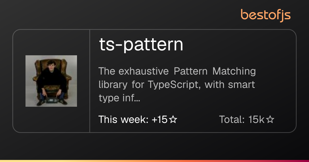 Best of JS • ts-pattern