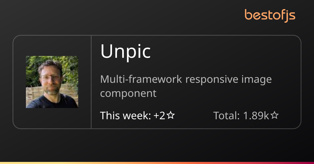 Best of JS • Unpic