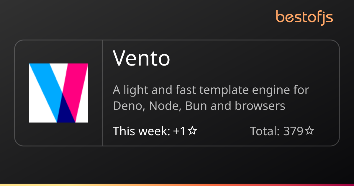 Best of JS • Vento