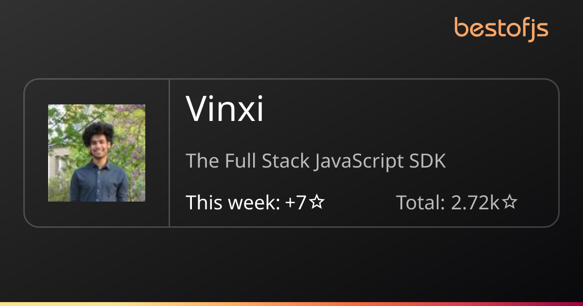 Best of JS • Vinxi