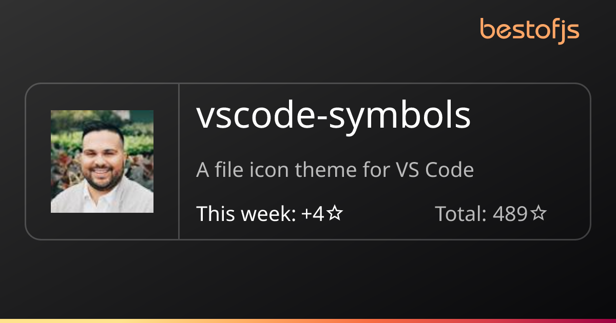 Best of JS • vscode-symbols