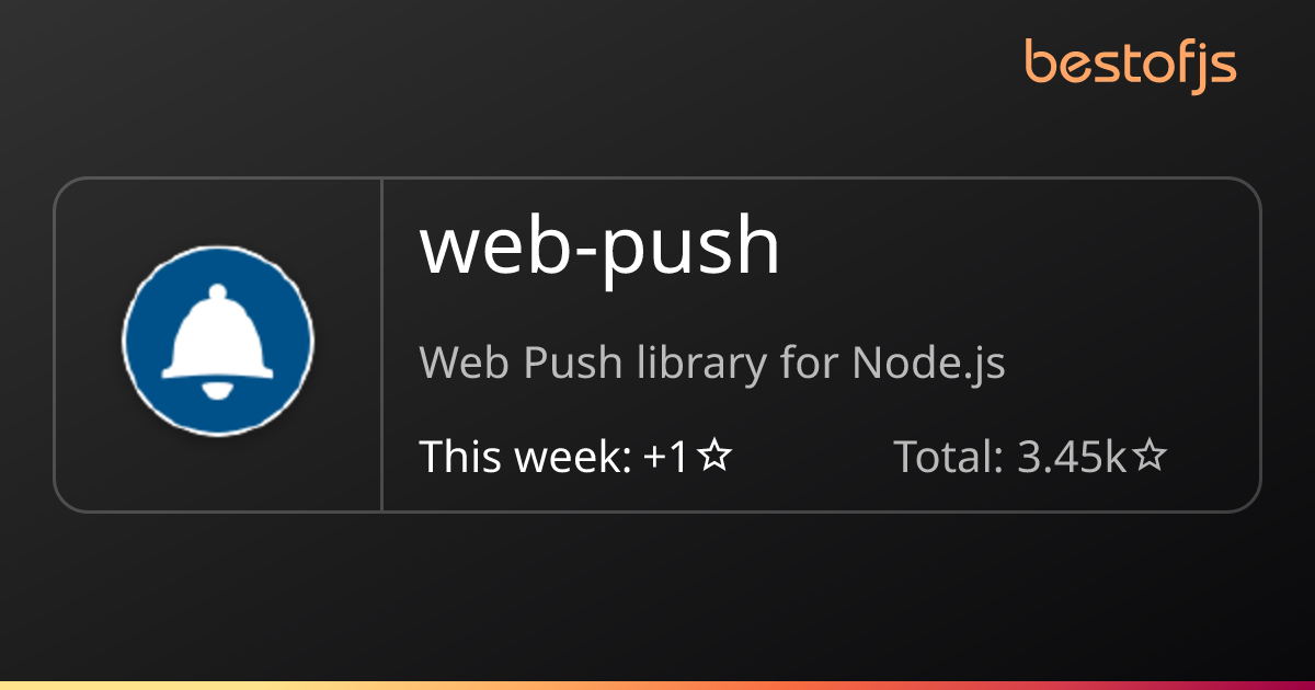 Best of JS • web-push