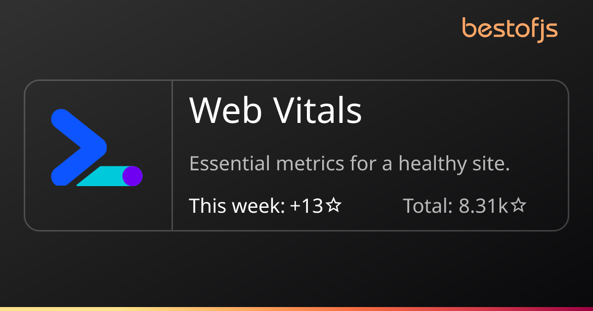 Best of JS • Web Vitals