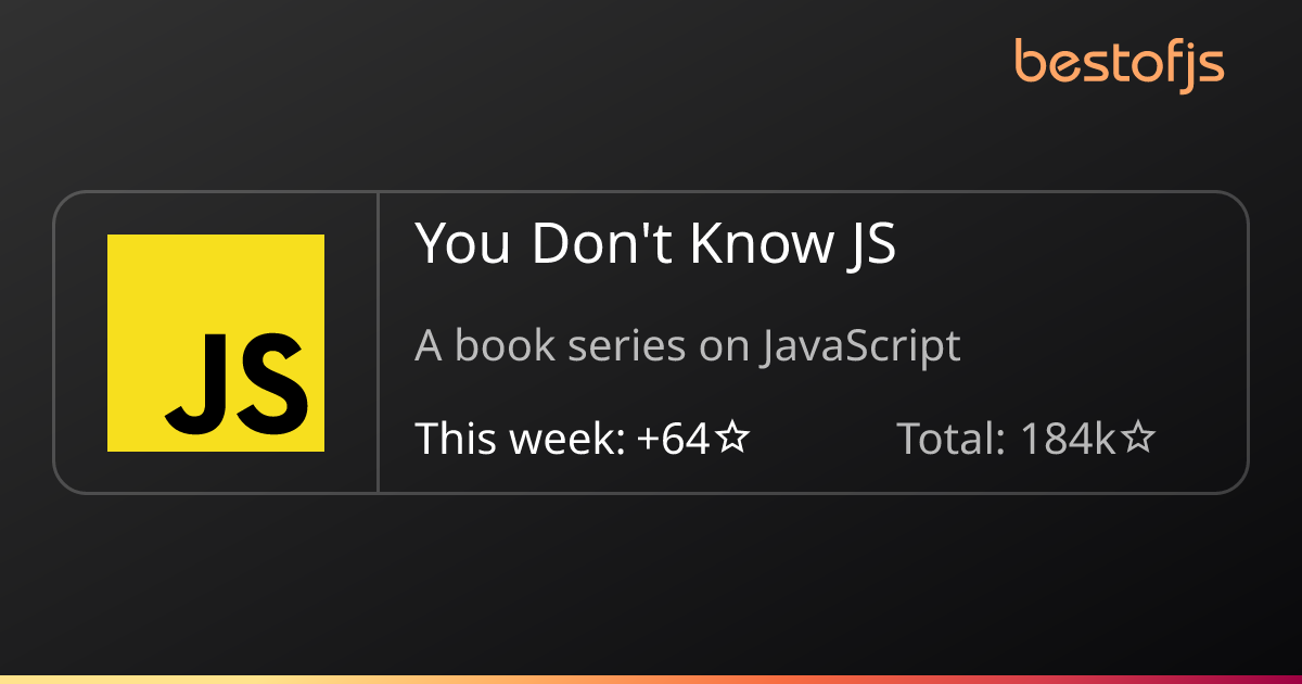 Best of JS • You Don't Know JS